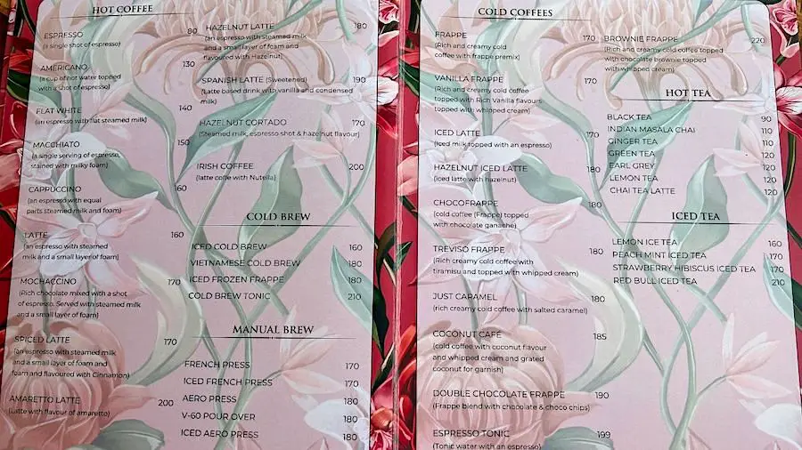 The Magnolia Cafe in Jaipur - Coffee and In Between